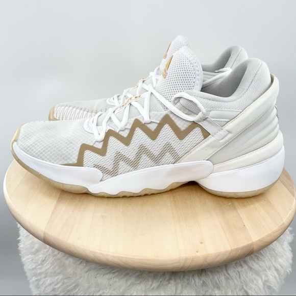 adidas | Shoes | Adidas Don Issue 2 Donovan Mitchell White Metallic ...